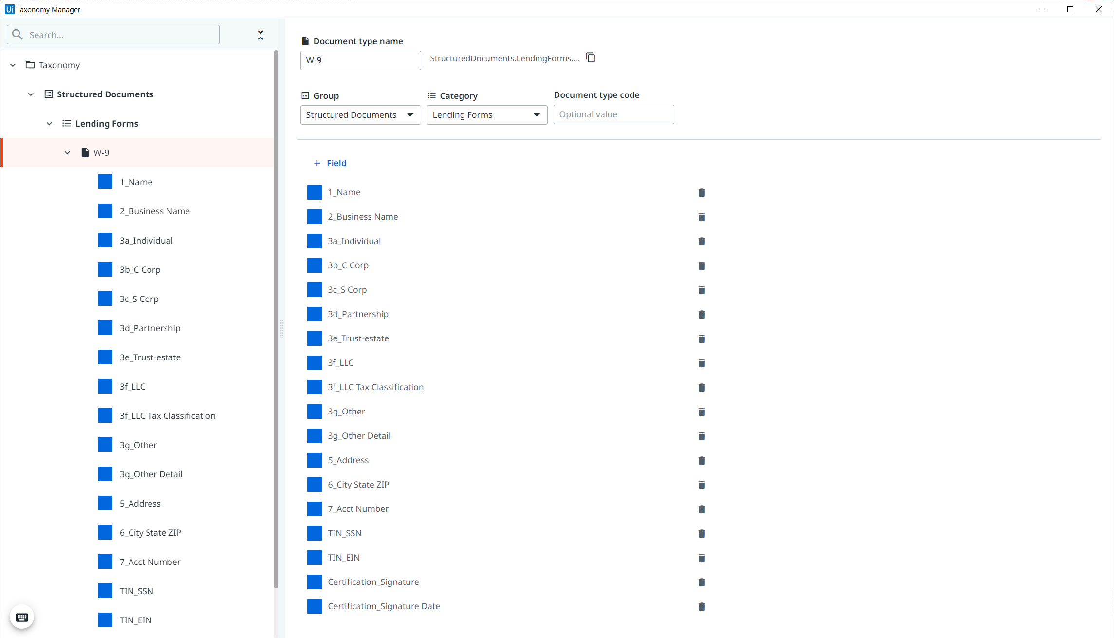 Document Understanding – Extrahieren von Daten aus Formularen