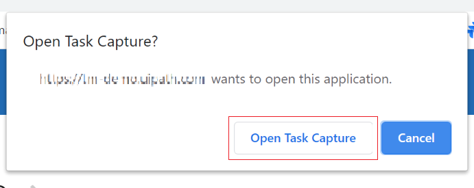 Task Capture – UiPath Test Manager
