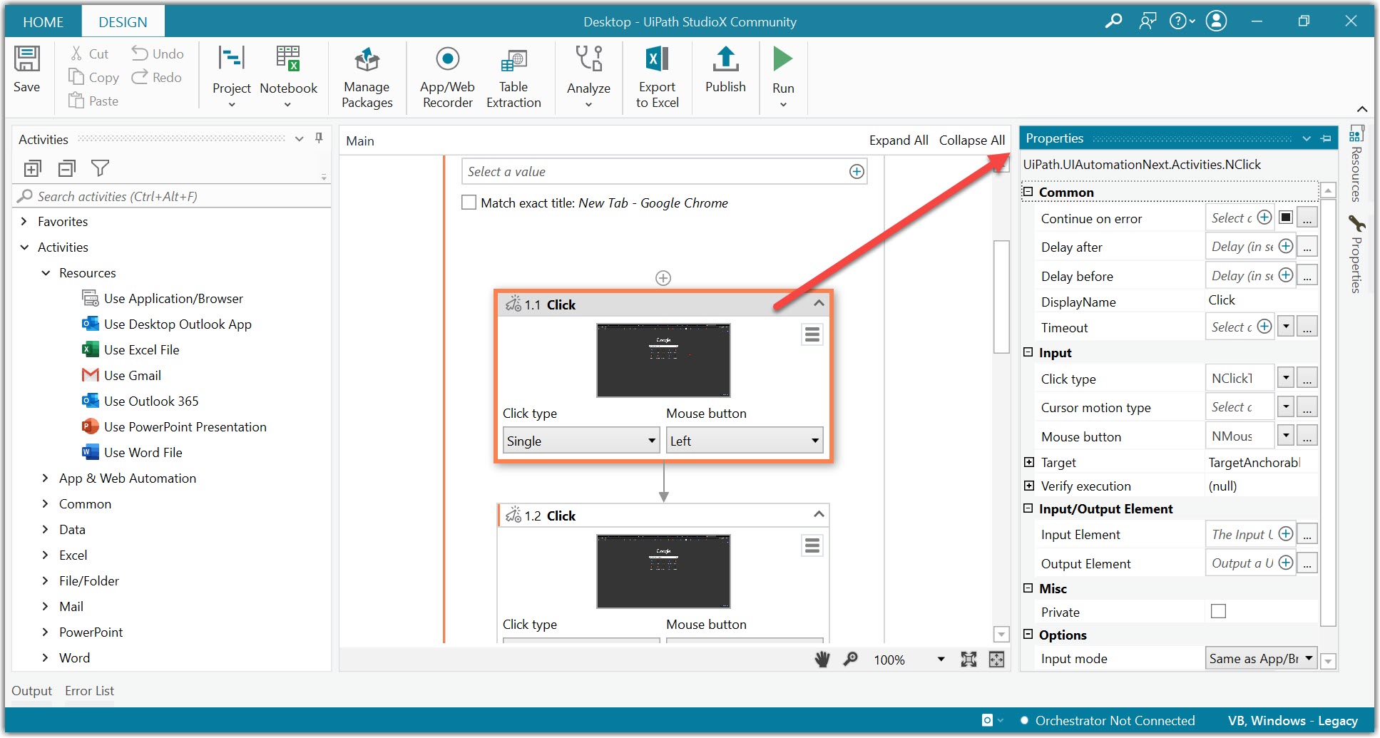 Task Capture – UiPath StudioX