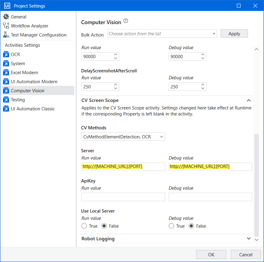 AI Computer Vision: conectarse al servidor