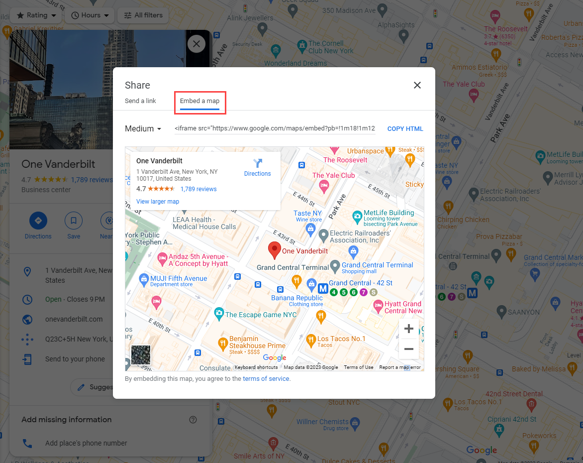 Aplicaciones: insertar mapas