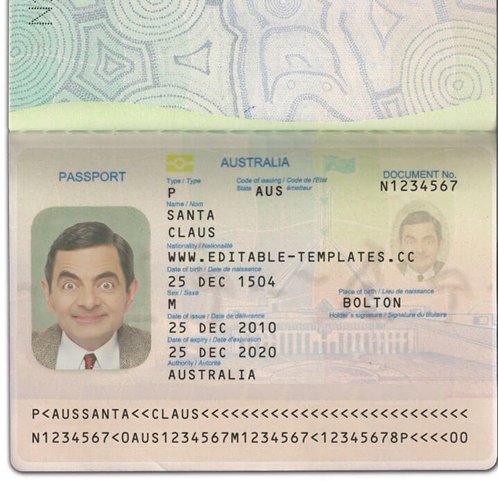 Document Understanding: pasaportes: paquete ML