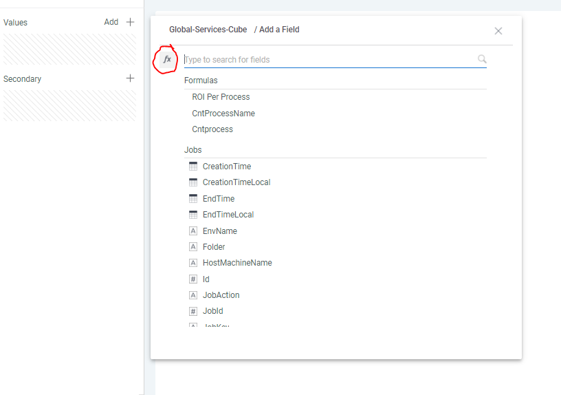 Insights: fórmulas comunes