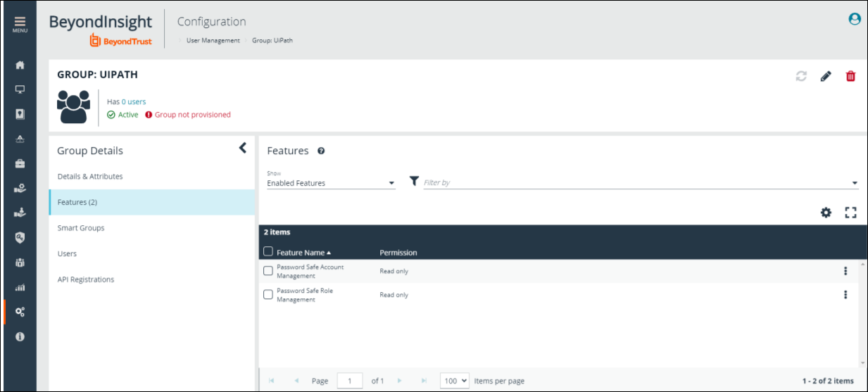 Orchestrator: integración de almacenes de credenciales