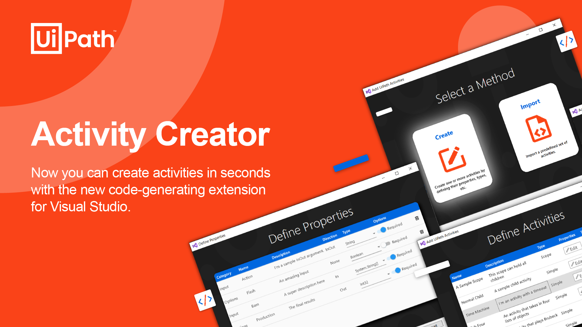 SDK: uso del creador de actividades