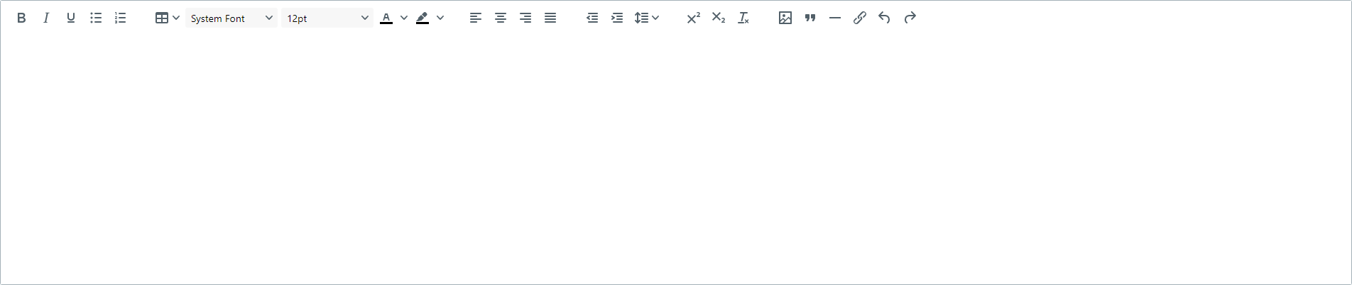 Applications - Éditeur de texte enrichi