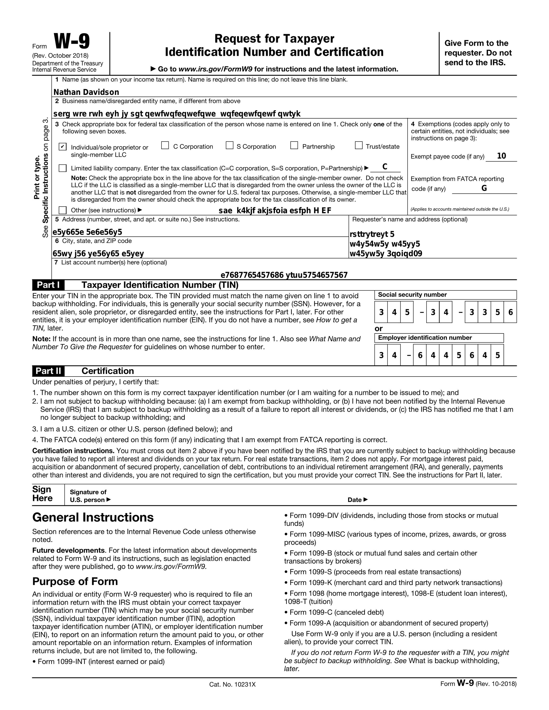 Document Understanding - Paquet ML - W9