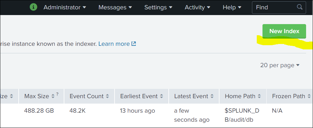 Automation Suite - Splunk を設定する