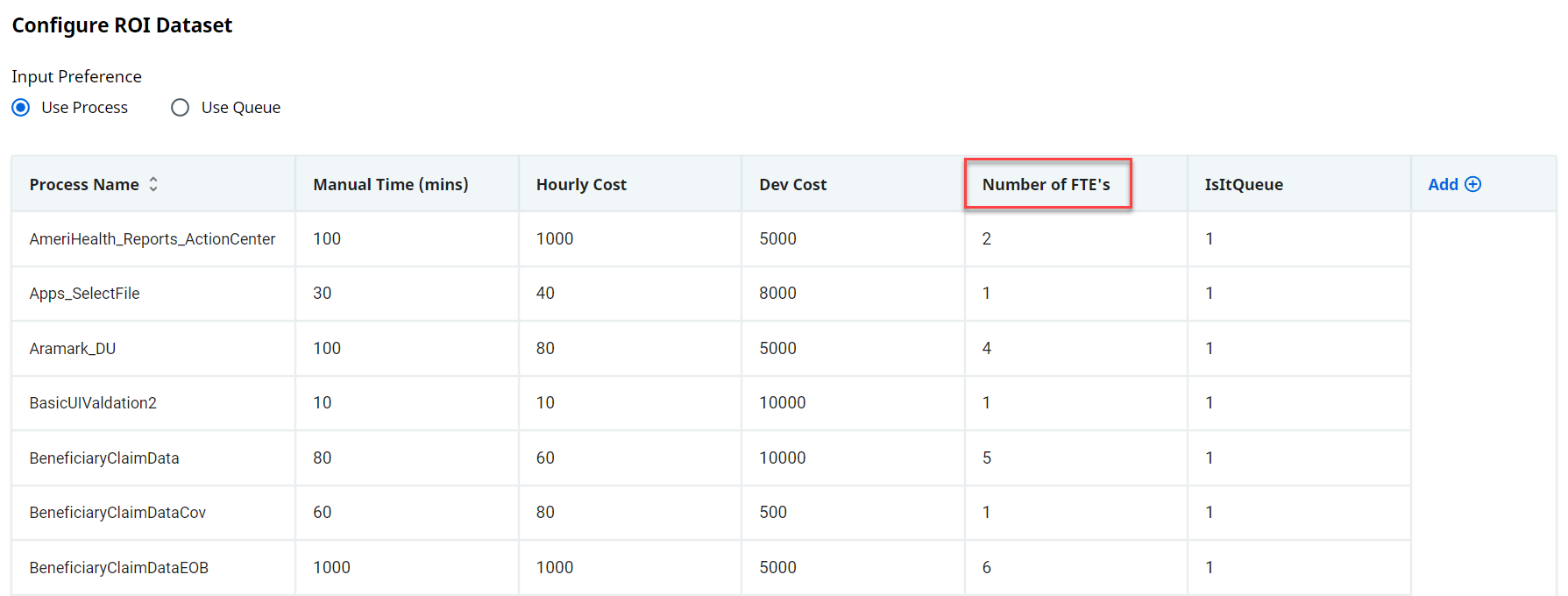 Insights - ROI のカスタマイズと計算