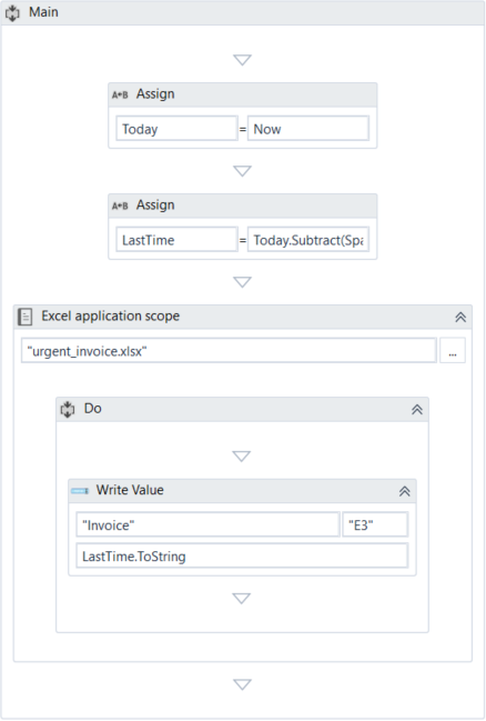 Studio - DateTime 変数の使用例