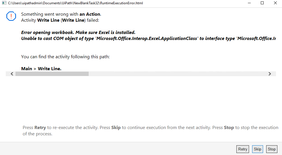 Studio - Microsoft Office Interop に関する問題
