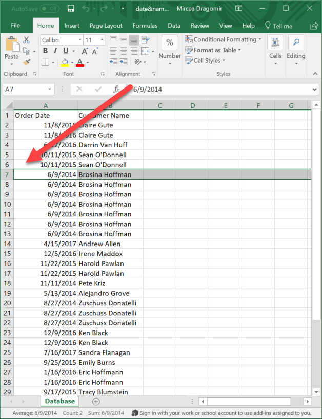 Studio - DataTable 変数の使用例