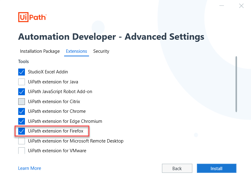 Studio - Firefox 向け拡張機能