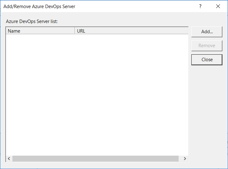 Studio - プロジェクトを TFS で管理する