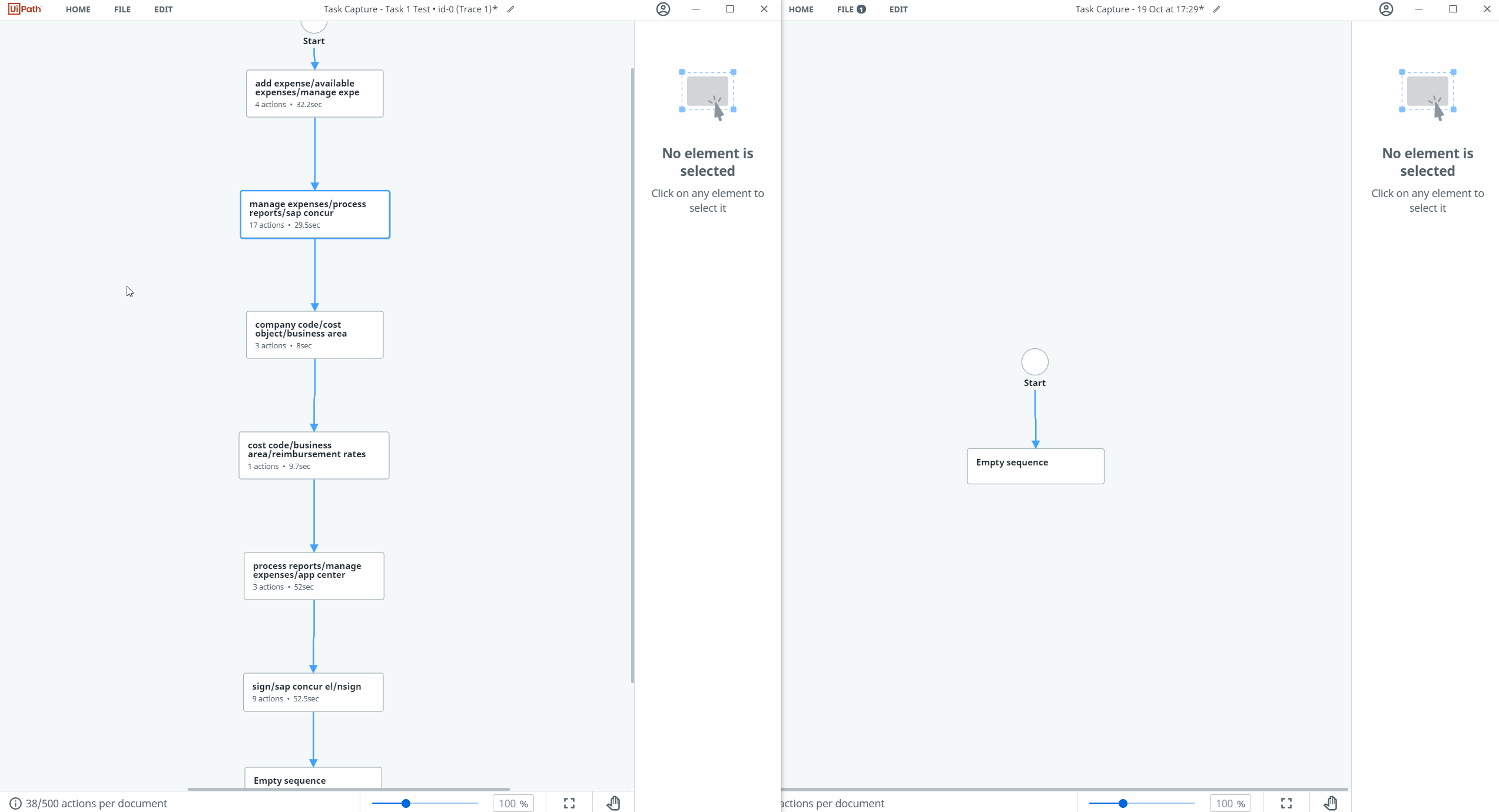Task Capture - ダイアグラムを作成