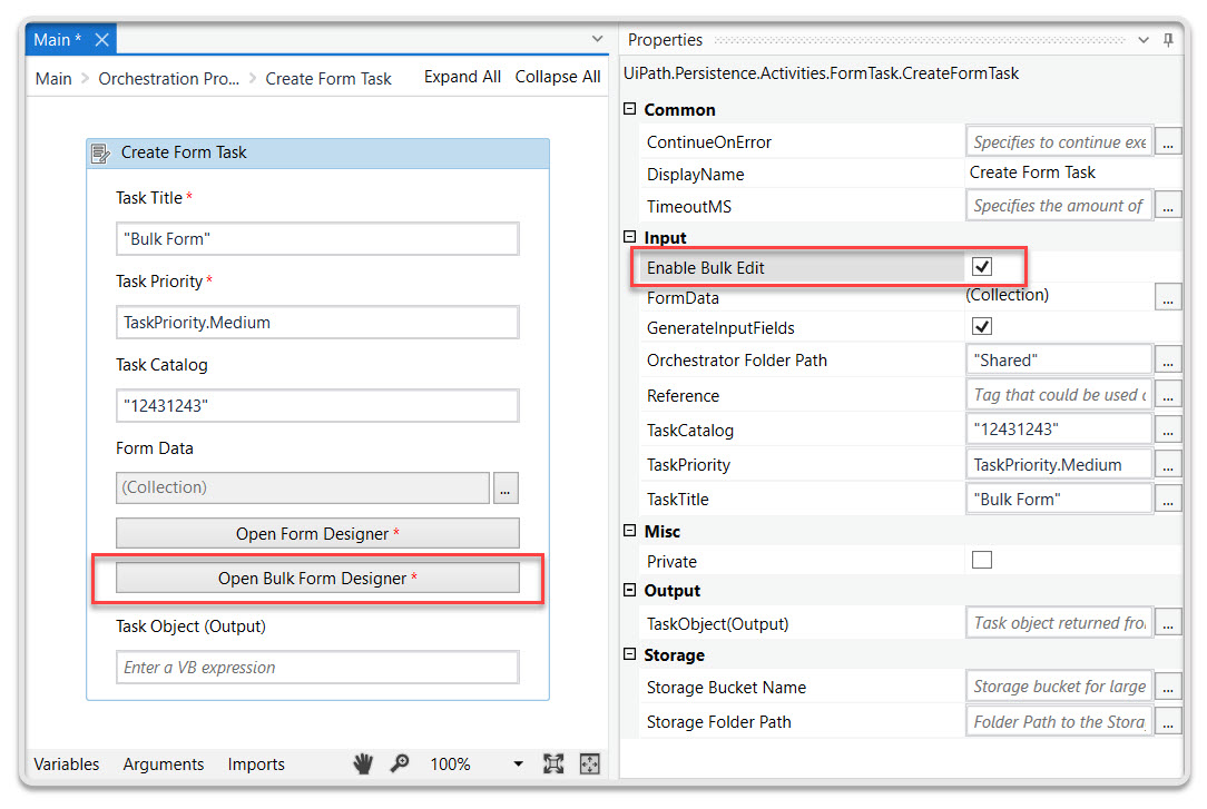 Atividades: criar tarefa de formulário