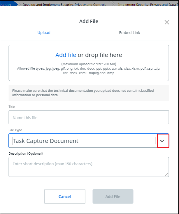 Automation Hub - Editar um documento usando o Task Capture