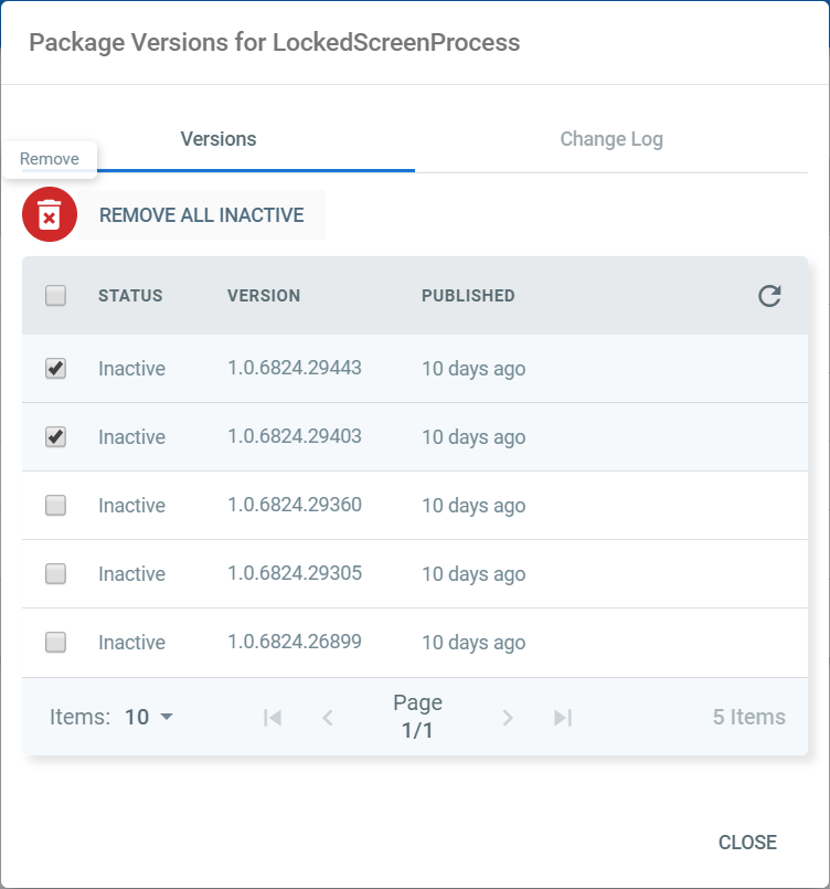 Orchestrator - Gerenciamento de pacotes