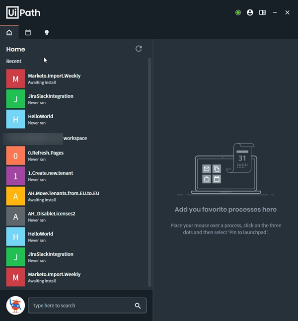 Automation Hub - UiPath Assistant 连接
