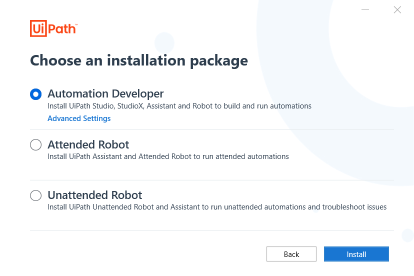 Robot - 安装 Robot