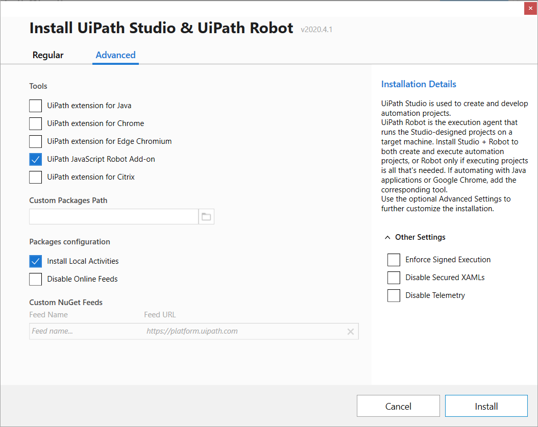 Studio - 安装 Studio