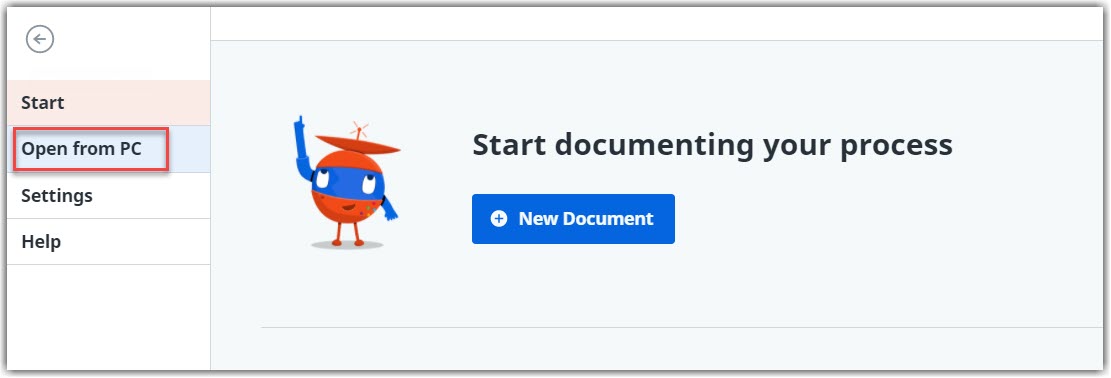 Task Capture - 从 PC 打开文件