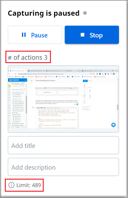 Task Capture - 记录流程